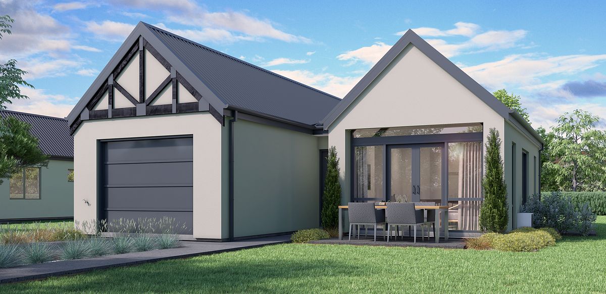 Render of Kauri 2 bedroom home