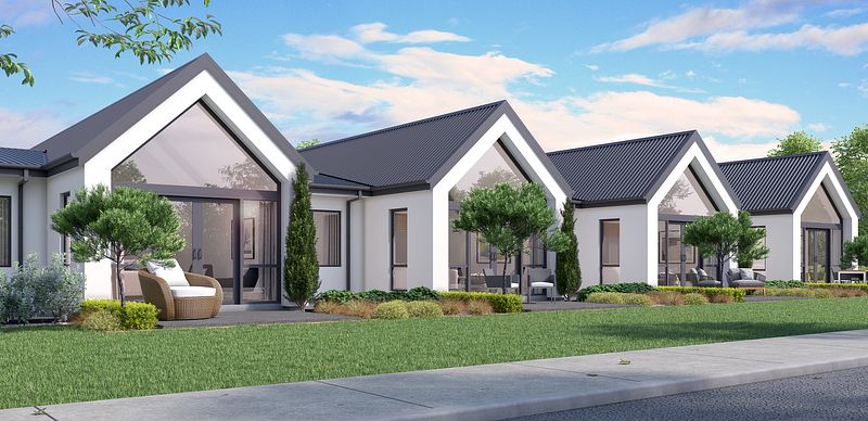 Render of Manuka 1 bedroom home
